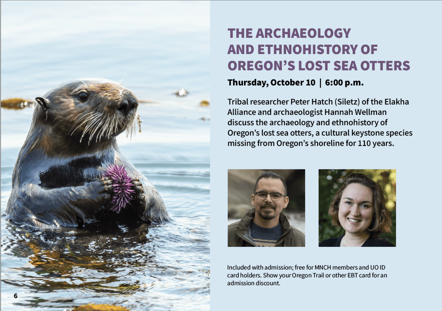 The Archaeology and Ethnohistory of Oregon’s Lost Sea Otters - Elakha ...